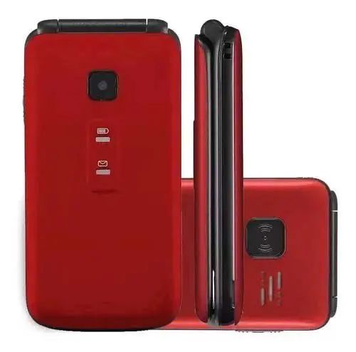 CELULAR MULTILASER FLIP VITA VERMELHO 2G - JOÃO BARONI INFORMÁTICA