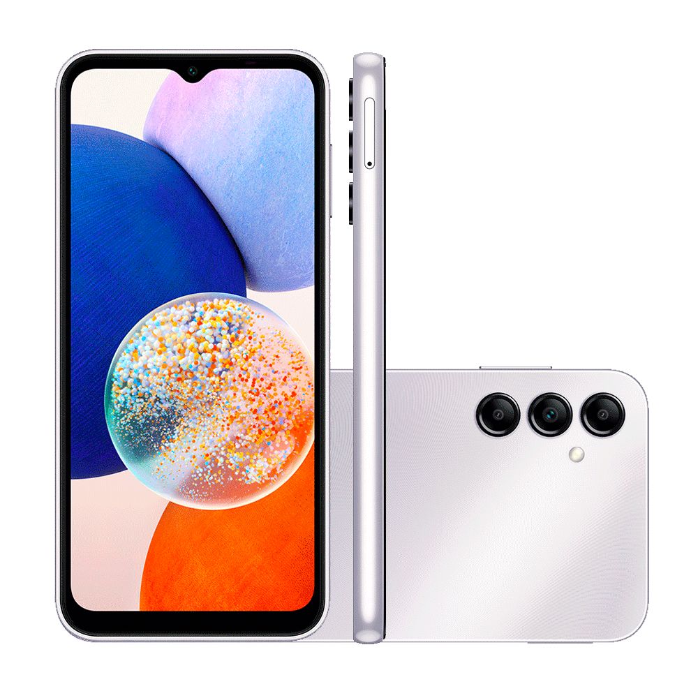 CELULAR SAMSUNG A14 5G 128GB PRATA ZF - JOÃO BARONI INFORMÁTICA
