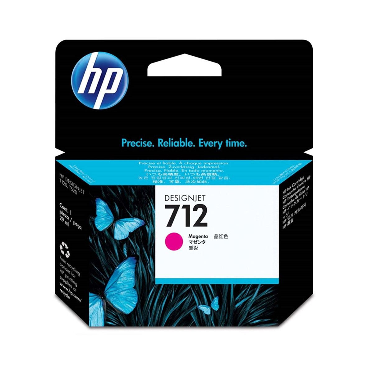 CARTUCHO HP 3ED68A HP712 MAGENTA 29ML - JOÃO BARONI INFORMÁTICA